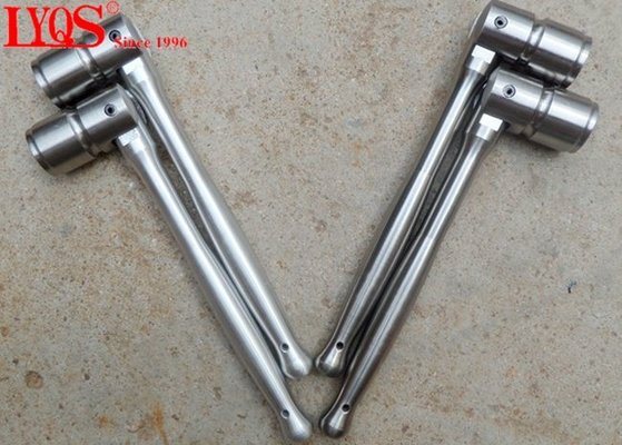 All Titanium Scaffold Spanner , Socket Head Spanner 7/16 Grey Color