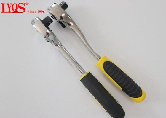 Heavy Machinery Cr-V Steel 3/8 In.Drive Quick Release Teardrop Ratchet