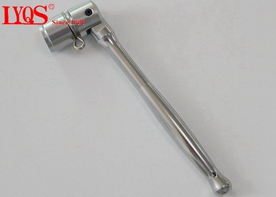 7/16in Cr-V Steel Scaffolding Box Spanner Flex Socket Head Bright Chromed