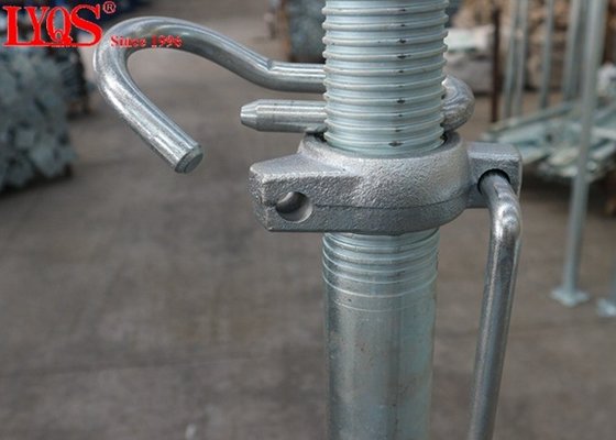 Sliver Galvanized Steel Shoring Posts High Load Size 2 Acrow Props