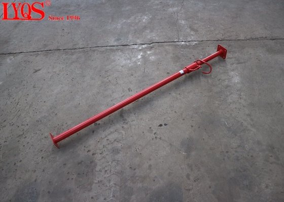 Red Adjustable Building Props Scaffolding Prop Jack For Slab Formwork