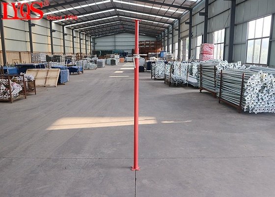 Powder Coating Adjustable Jack Post With High Strength Steel Material