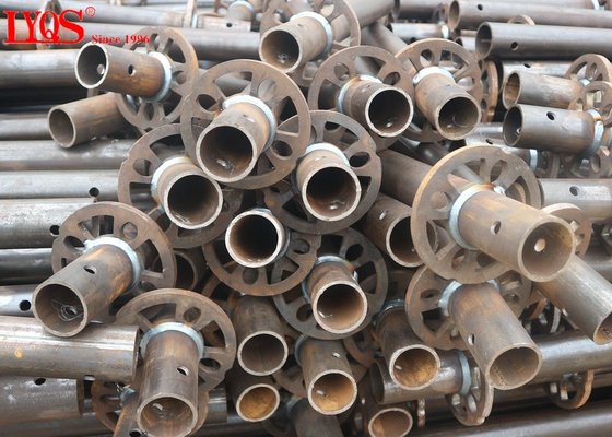 Professional Durable Pin Lock Scaffolding System 0.5-3M For High Rising Construction
