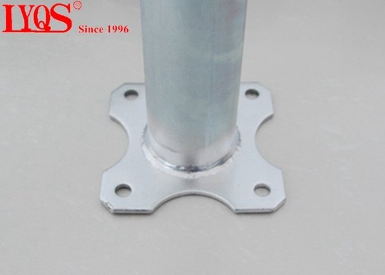 Concrete Forming Metal Post Supports Durable With 2.0mm Thickness Tube
