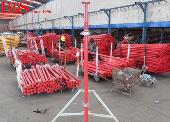 Vertical Steel Shoring Posts Adjustable Support Jack For Construction Renovation