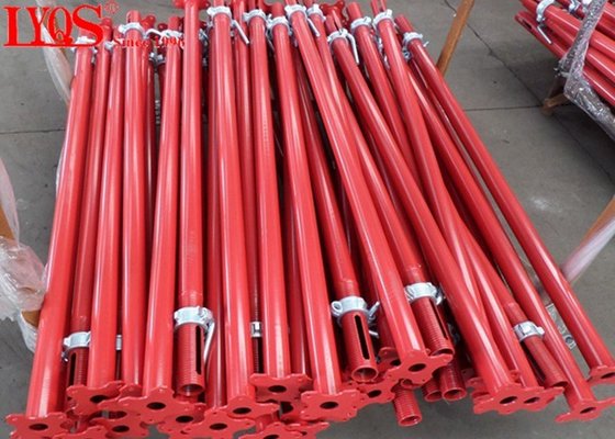 Vertical Steel Shoring Posts Adjustable Support Jack For Construction Renovation
