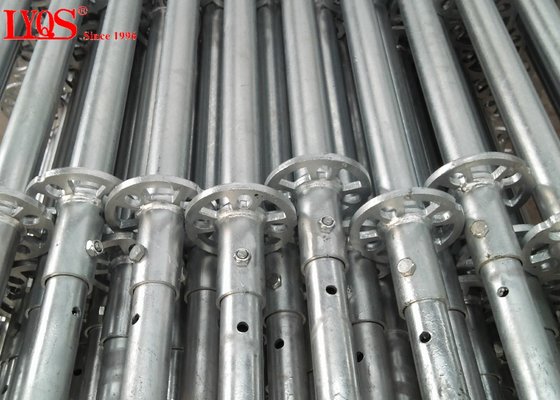 Q235 / Q345 Ring Lock System / Quick Lock Scaffolding System Highly Damage Resistant