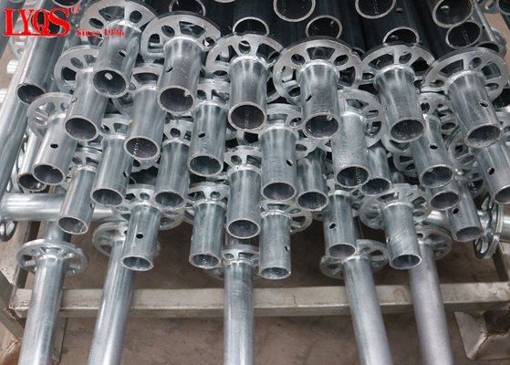High Stability Wedge Lock Scaffolding System For Power Plants , Long Life Span