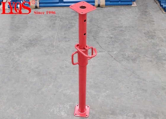 High Strength Adjustable Shoring Posts Anti - Rust With Red Coating