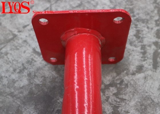 Waterproof Adjustable Support Post Square Top Plate For Formwork Shores