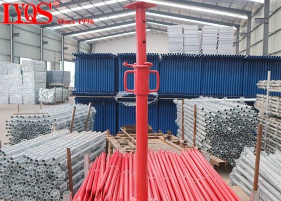 Telescopic Adjustable Length Jack Post For Temporary Beams Support