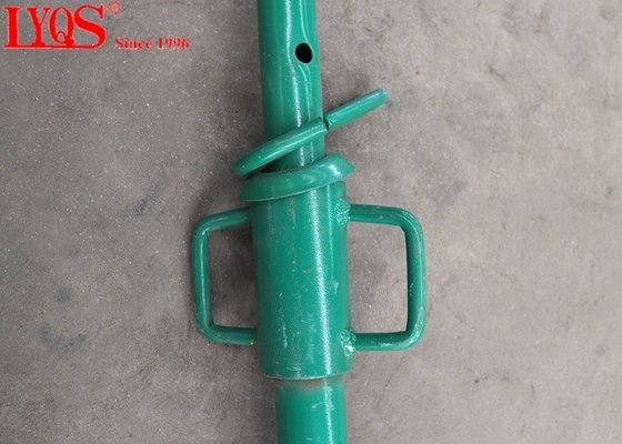 Resistant Steel Adjustable Acrow Props Light Weight For Concrete Floor Construction