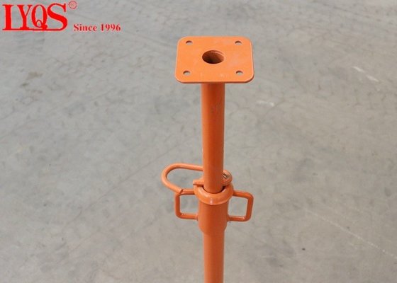 Q235 Steel Adjustable Shoring Posts Telescopic For Shoring Slab Formwork