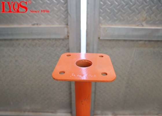 Powder Coated Adjustable Shoring Posts Light Duty Q235 Steel Tubing