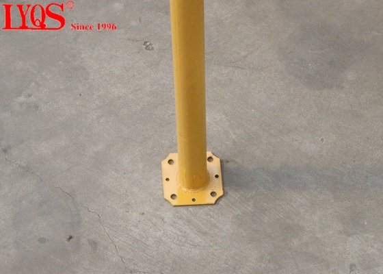 Robust Tubular Adjustable Builders Props / Adjustable Shoring Jacks For Slab Formwork