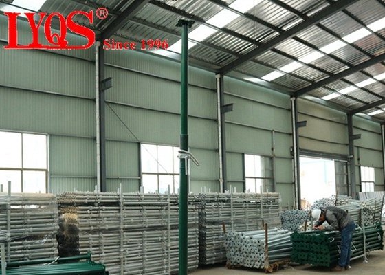 Adjustable Steel Shoring Posts / Size 4 Acrow Props For Vertical Shoring Application