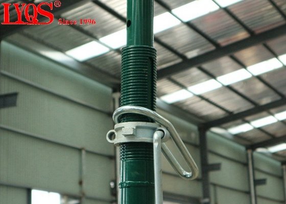 Adjustable Steel Shoring Posts / Size 4 Acrow Props For Vertical Shoring Application