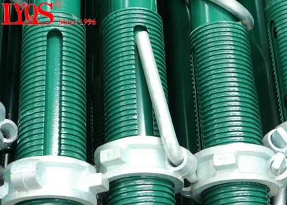 Adjustable Steel Shoring Posts / Size 4 Acrow Props For Vertical Shoring Application