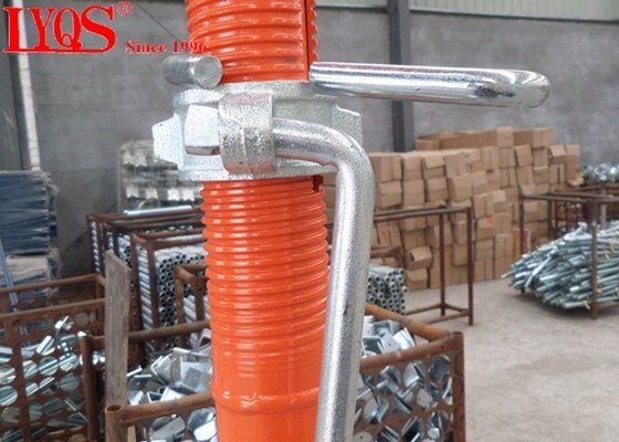 Push Pull Acrow Props Building Construction Jack Post Q235 Steel Materials