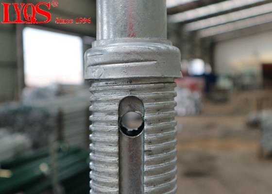 Temporary Construction Shoring Jack Post , Adjustable Steel Builders Prop