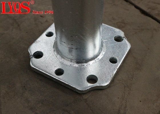 Temporary Construction Shoring Jack Post , Adjustable Steel Builders Prop