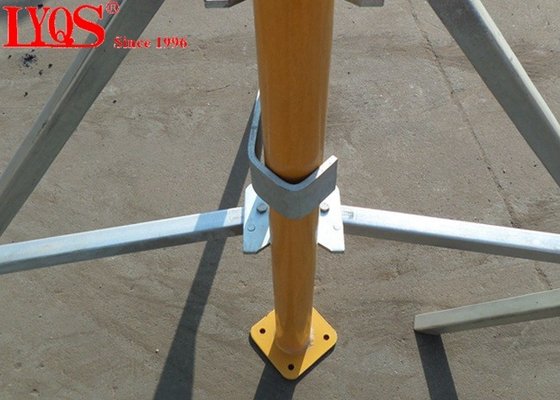 Temporary Steel Shoring Posts For Building Repair , Adjustable Acrow Props
