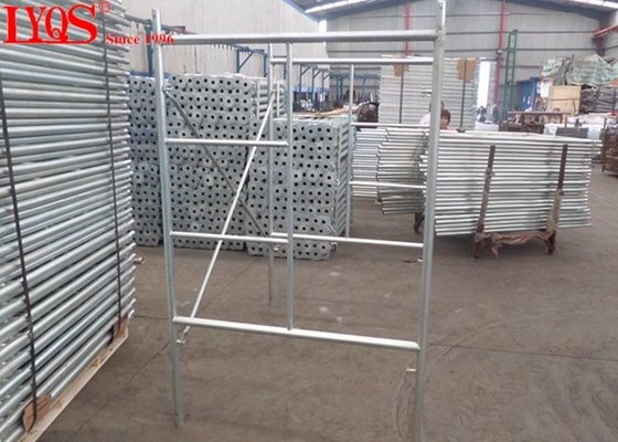Size 3'×4' Ladder Frame Scaffolding 3'×4' Standard Sizes For Construction