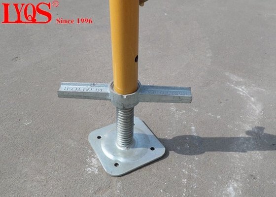Professional Mason Ladder Frame Scaffolding 4' × 5' Yellow Powder Coated