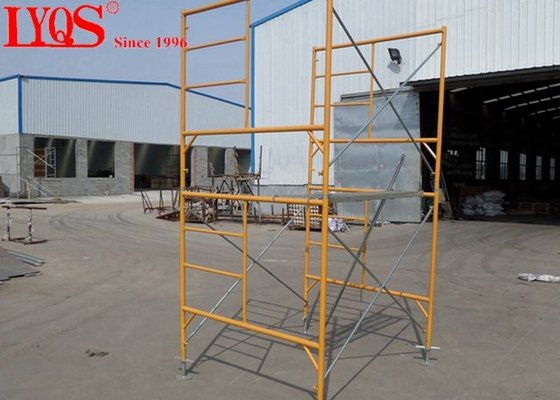 5’ 7"×6’4" Double Mason Scaffolding Frames High Strength With Powder Coated Surface