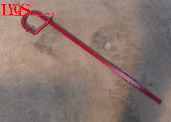 Light Duty Professional Shuttering Clamp 80cm Total Length Red Color