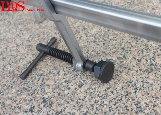 High Strength Ratchet Welding F Clamps Zinc Plated Surface 14cm×120cm Size