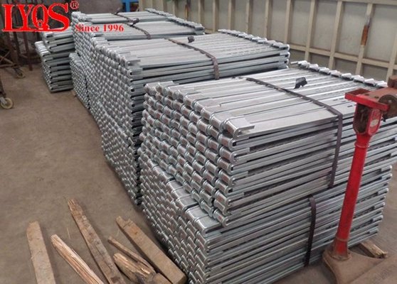 Wedge Locking Bar Column Form Clamps Galvanized With 3160mm Total Length