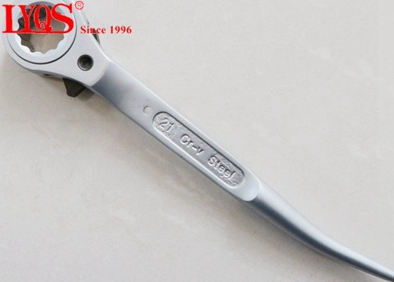 19mm 21mm Scaffold Ratchet Wrench , Flush Scaffold Socket Wrench Durable