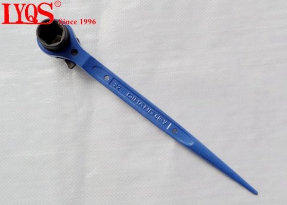 Double Sized Sockets Scaffold Podger Wrench Powder Coating For Scaffolding Erection