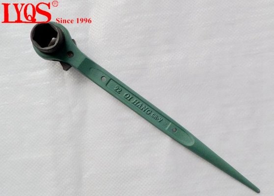 Double Sized Sockets Scaffold Podger Wrench Powder Coating For Scaffolding Erection