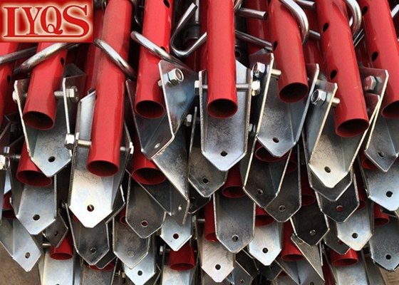 Powder Coating Push Pull Jack , Telescoping Push And Pull Props 1700mm/3000mm