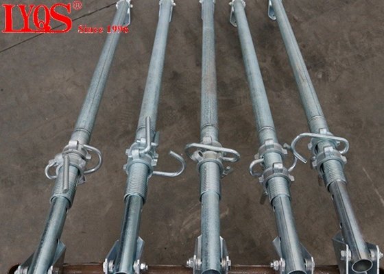 Q235 Steel Adjustable Screw Jack Shoring Posts Light Duty For Building