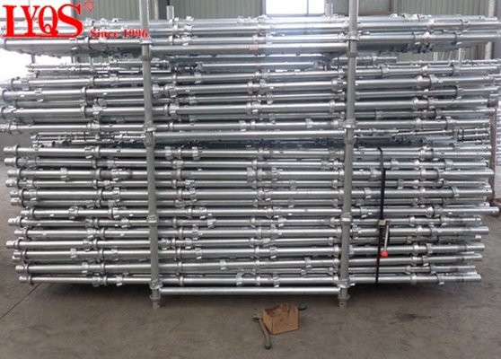 HDG Steel Vertical Cuplock Shuttering System High Strength For Building Support