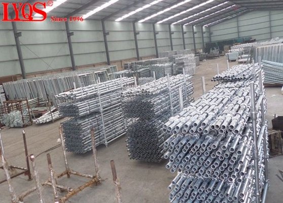 Steel Spigotted Cuplock Formwork System 100mm For Bridges / Elevated Roads