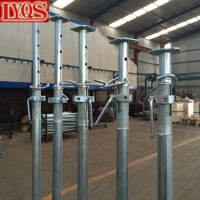 Size 3 Galvanised Acrow Props , Scaffolding Steel Prop For Concrete Floor Building