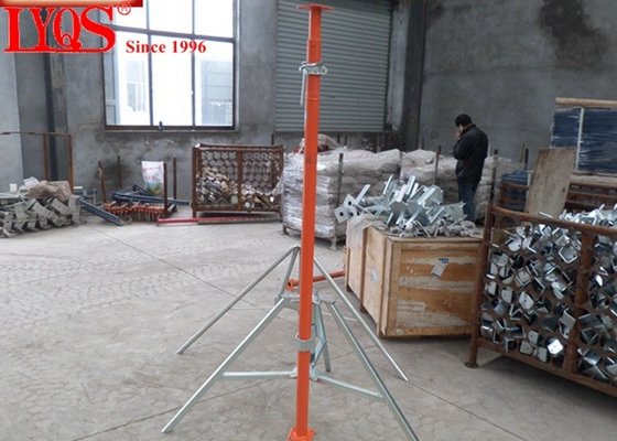 Push Pull Acrow Props Building Construction Jack Post Q235 Steel Materials