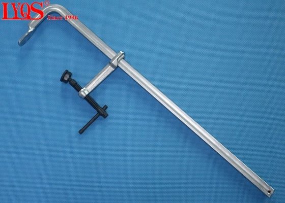 Durable 12000N Sliding Bar Clamp , F Type Clamp 140mm×800mm Size