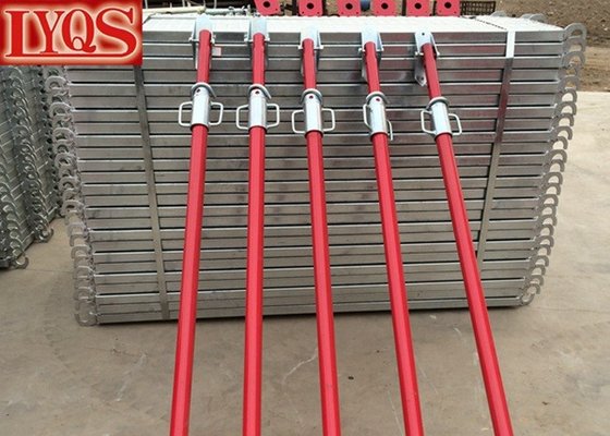 Powder Coating Push Pull Jack , Telescoping Push And Pull Props 1700mm/3000mm