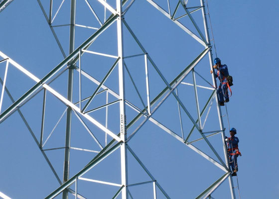 4.8S / 6.8S / 8.8S Transmission Line Steel Towers , High 500 Kv Transmission Tower supplier