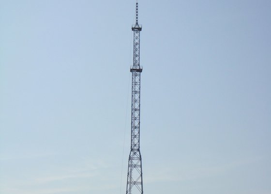 60 Meters Q235B / Q345B TV Antenna Tower ASTM A123 Galvanizing Standard supplier