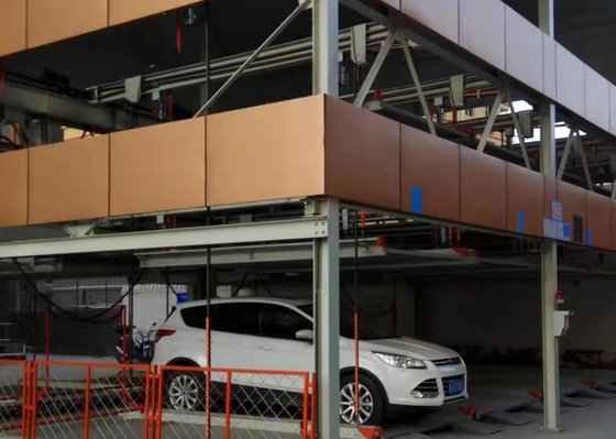 Earthquake Resistance Steel Structure Car Parking Muti Channels Safety Protection supplier