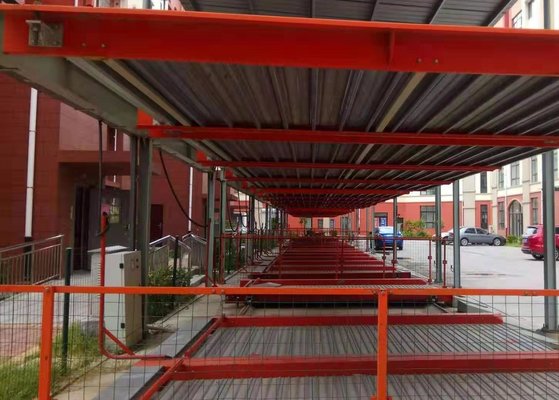 Q345B Multi Storey Steel Structure Car Parking Automatic Hot Dip Galvanized Surface supplier