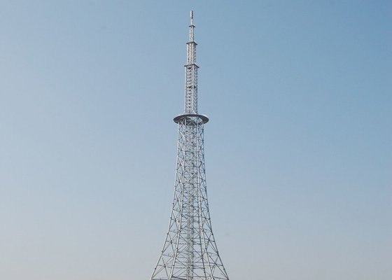 5m - 180m Metal Self Supporting Antenna Tower , Hot Dipped Home Radio Tower supplier