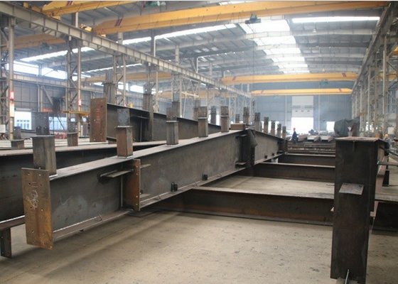 Q235 / Q345 Pre Engineered Steel Buildings , Galvanized Steel Metal Buildings supplier