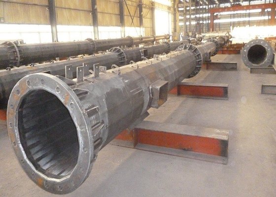 60m Hot Dipped Mobile Telecom Tower For Communication Q235B / Q345B Material supplier